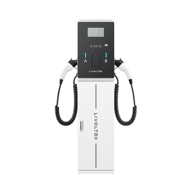 BUSH Series Business AC EV Charger 2*7.3kW/2*22kW - Livoltek